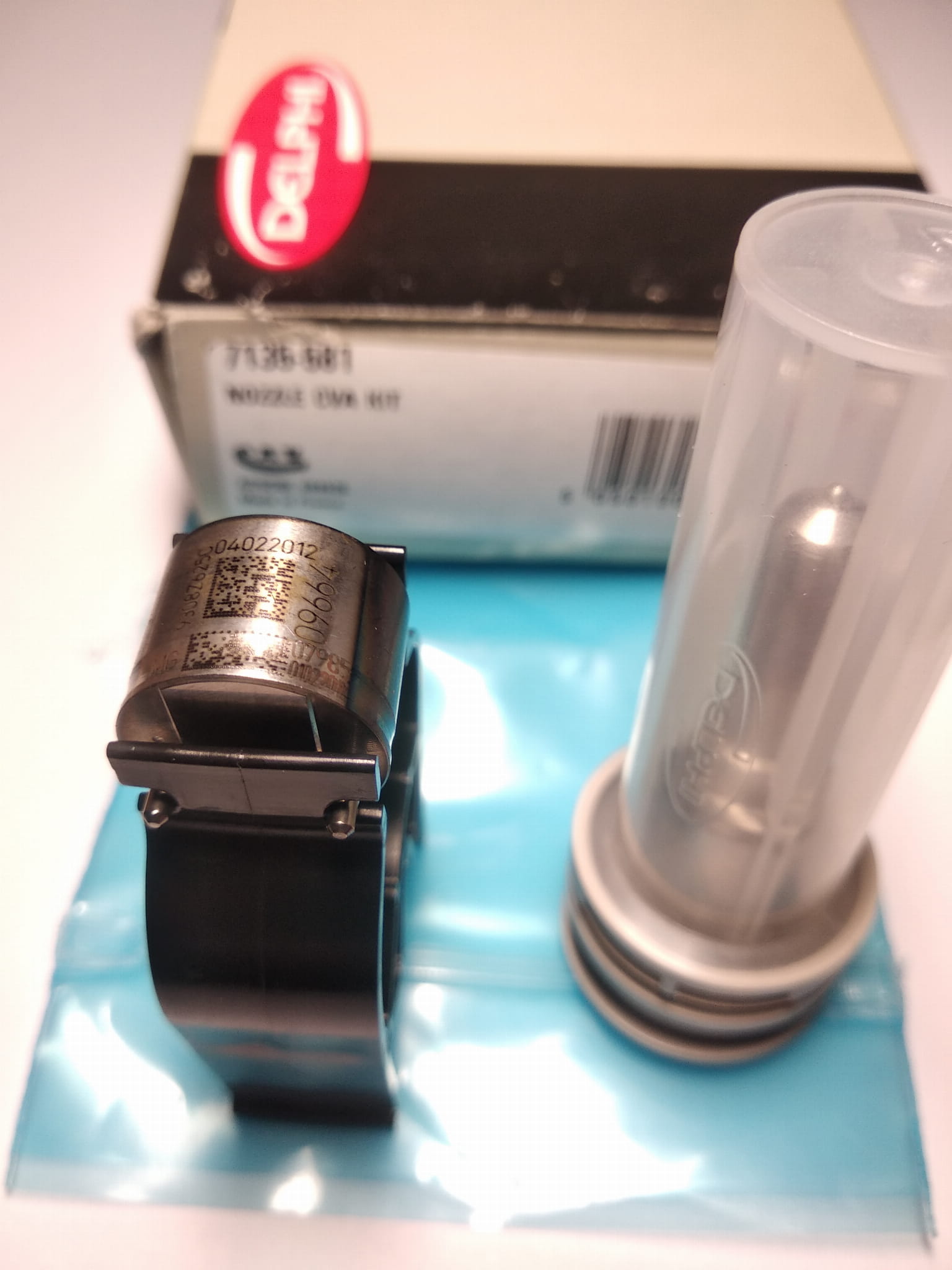 ZESTAW ZAWOREK + ROZPYLACZ 7135-581 DELPHI 9308Z625C + L342 AZETDIESEL ...