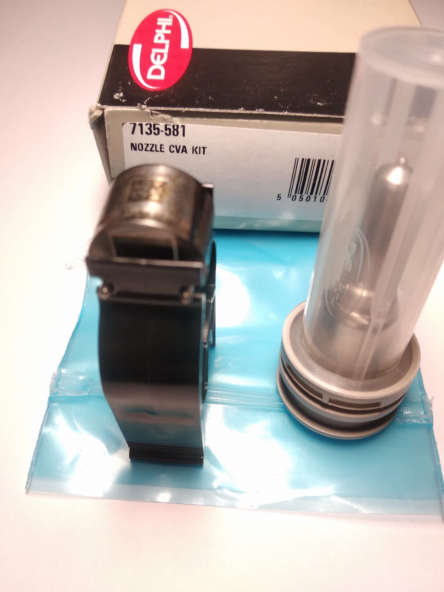 ZESTAW ZAWOREK + ROZPYLACZ 7135-581 DELPHI 9308Z625C + L342 AZETDIESEL ...